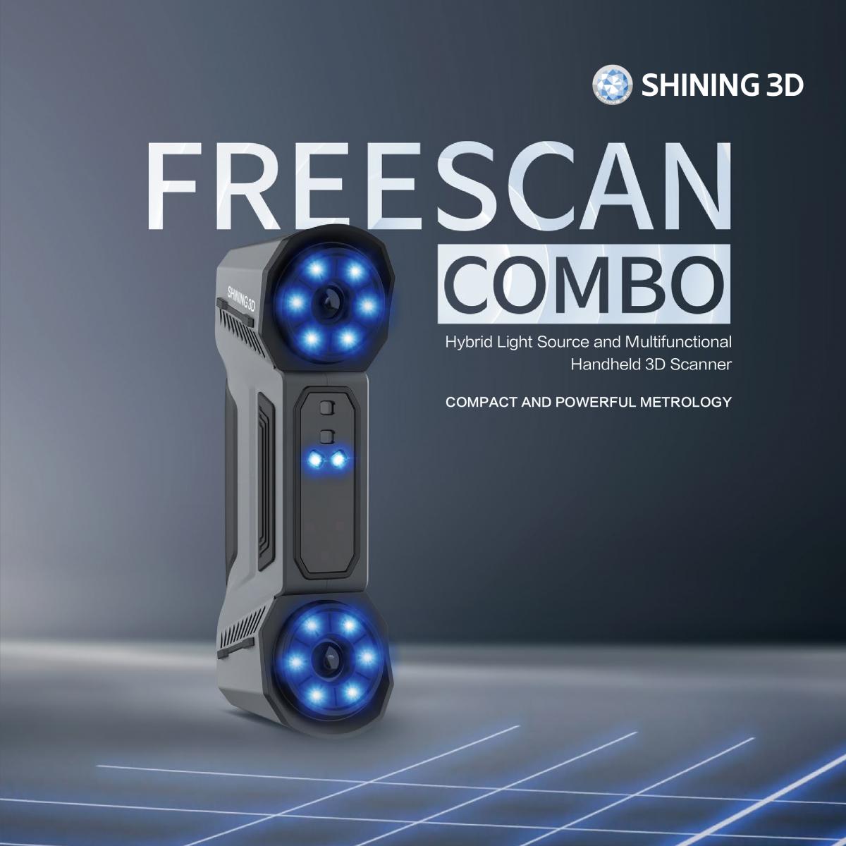 Shining 3D FreeScan Combo - Make 3D